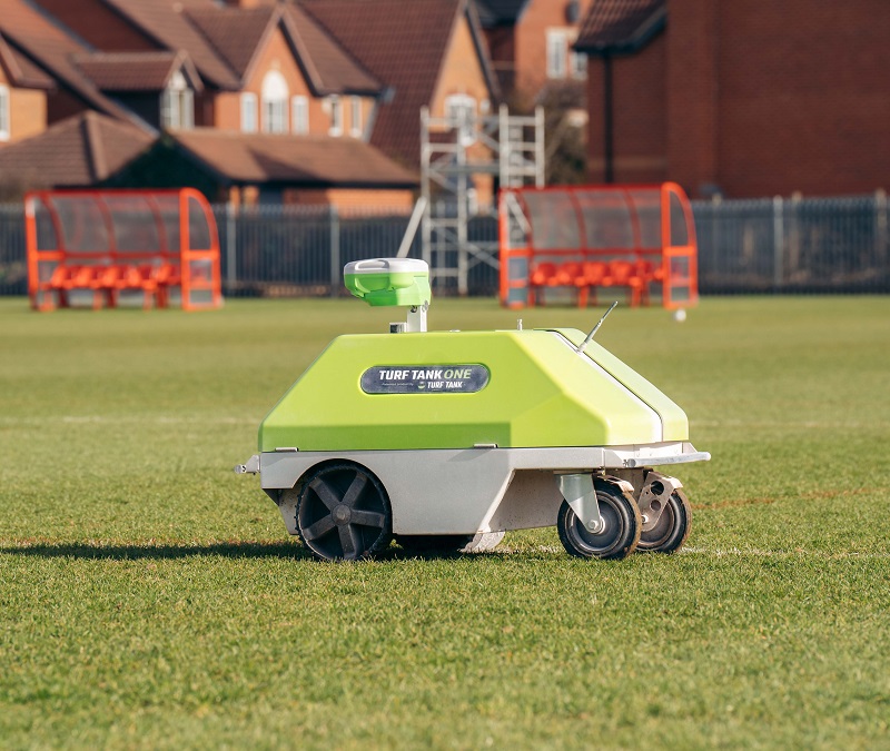 Experience robotic line marking on the Turf Tank UK roadshow ...