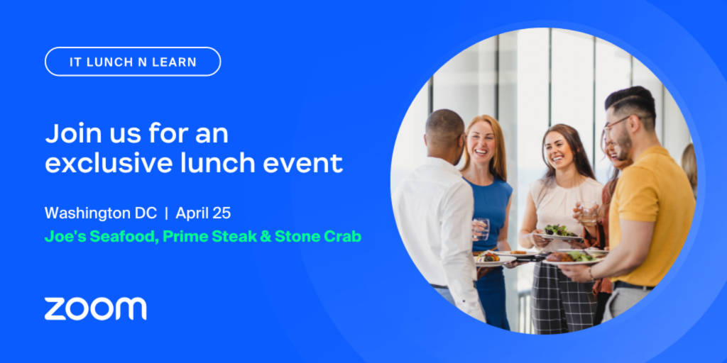 Zoom Lunch N Learn - Washington DC Tickets, April 25, 2023 12:00 PM ...