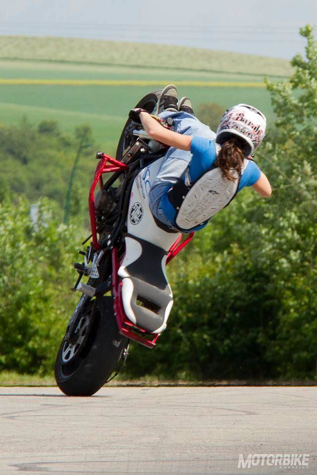 Sarah Lezito. Never give up - Motorbike Magazine