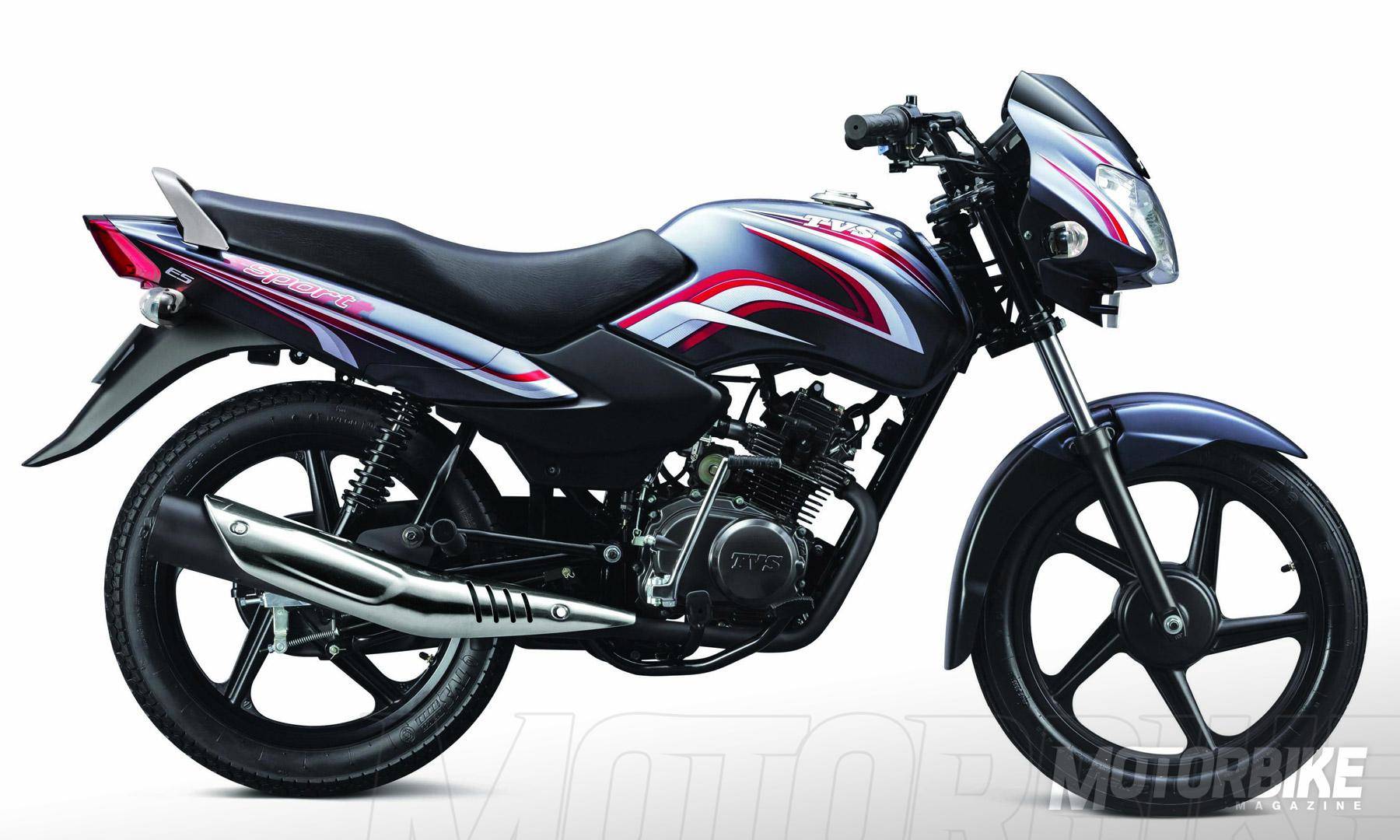 TVS Sport, la moto de 500 euros que consume un litro a los cien ...
