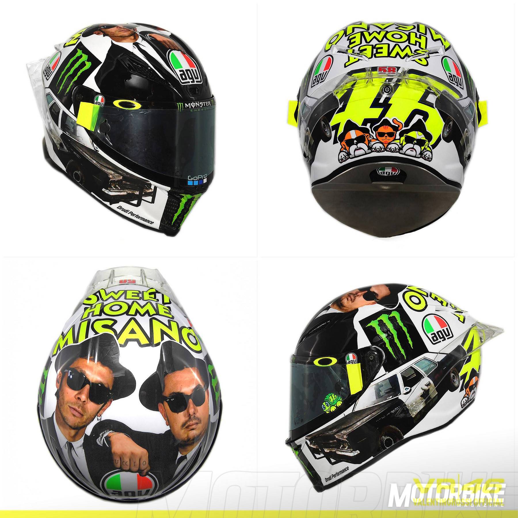 Valentino Rossi presenta su casco especial para MotoGP Misano 2016 - Motorbike Magazine