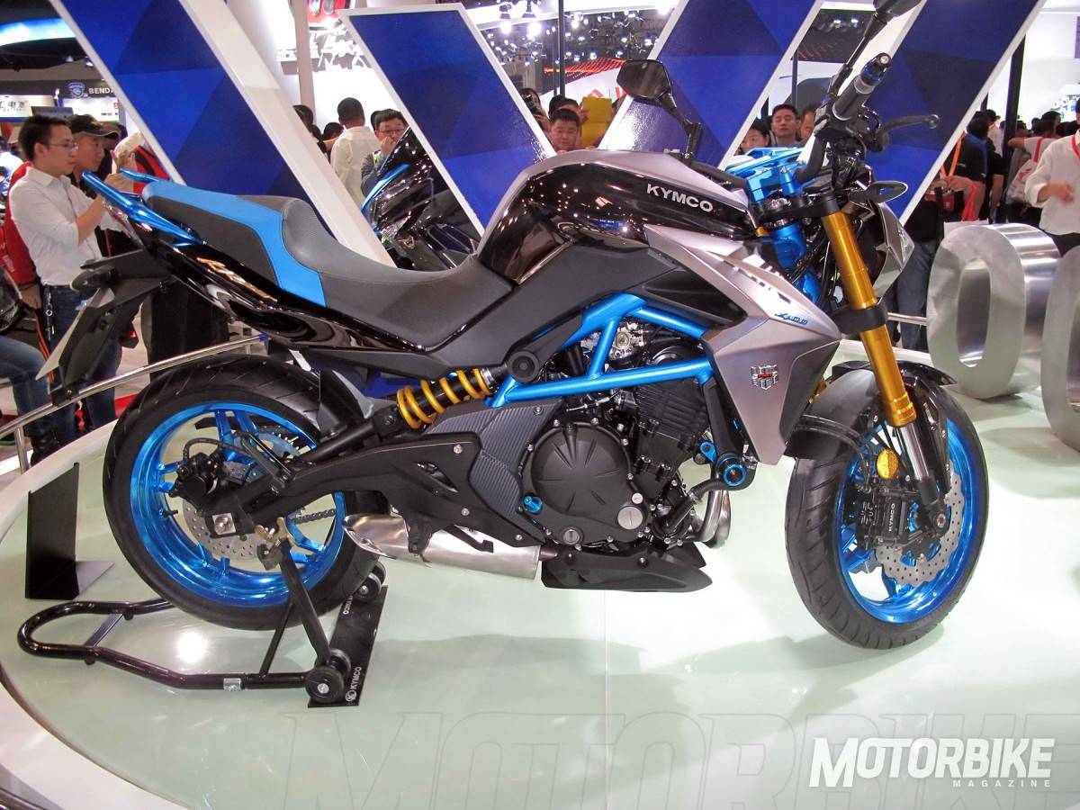 KYMCO K-Rider 400 2017. ¿El paso previo a la KYMCO K-Rider 650 2017 ...