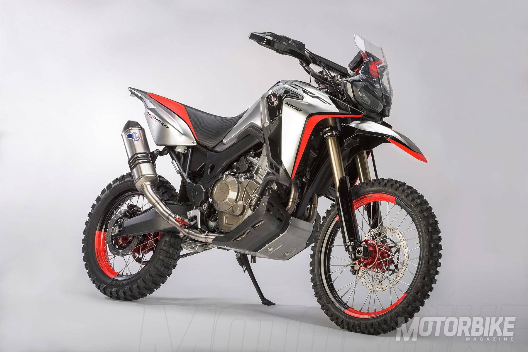 Honda Africa Twin Enduro Sports Concept El Prototipo De La Futura