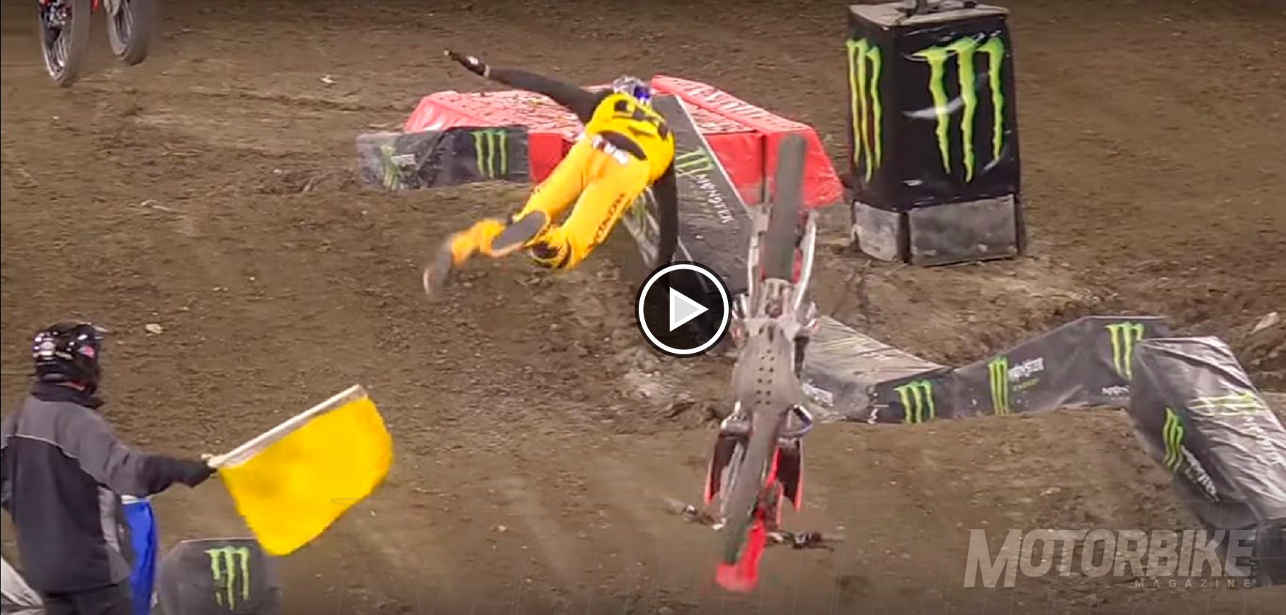 [Vídeo] Ken Roczen se fractura el brazo izquierdo en Anaheim ...