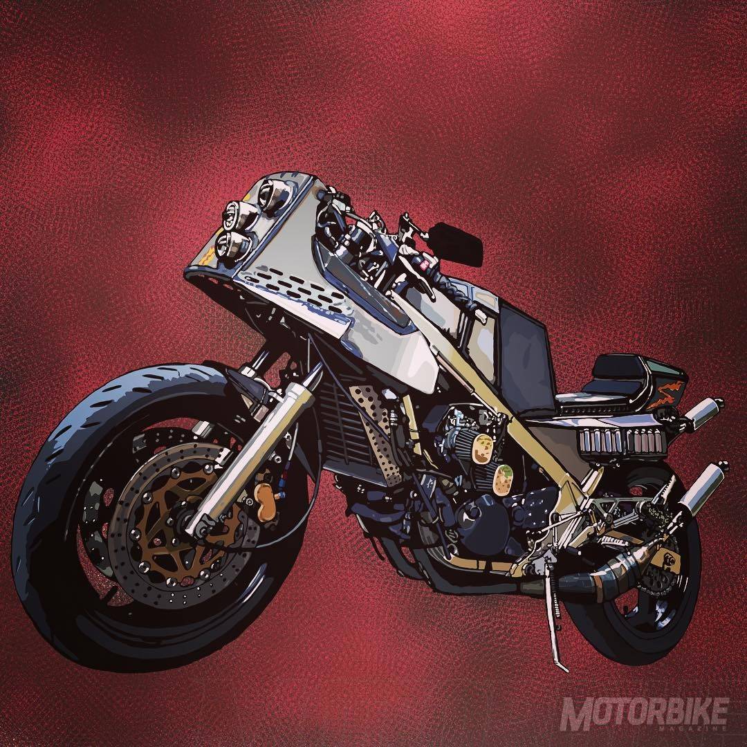 Yamaha RD500-RZV500R, por Red Hot Motorcycles - Motorbike Magazine