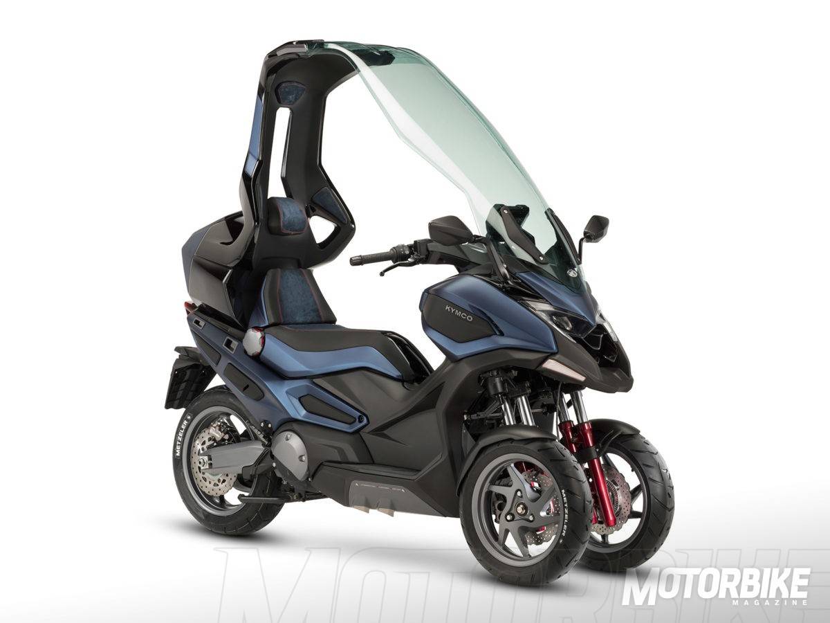 KYMCO CV3 Concept 2018 - Precio, fotos, ficha técnica y motos rivales
