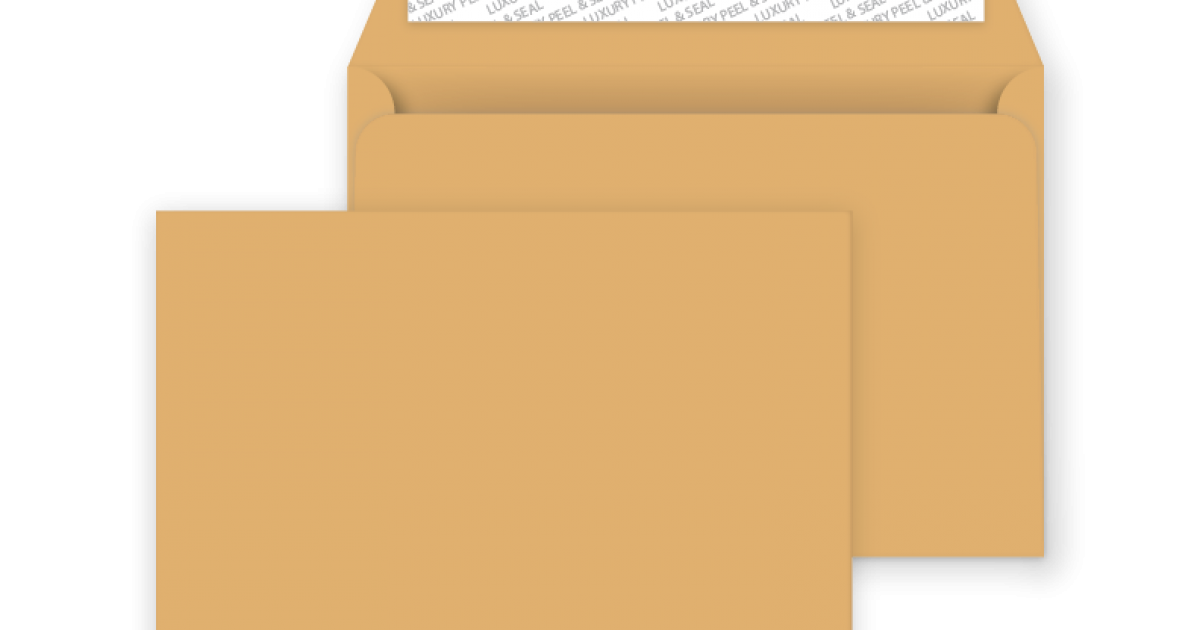 Papermill Direct | C5 Peel and Seal Envelopes - Biscuit Beige
