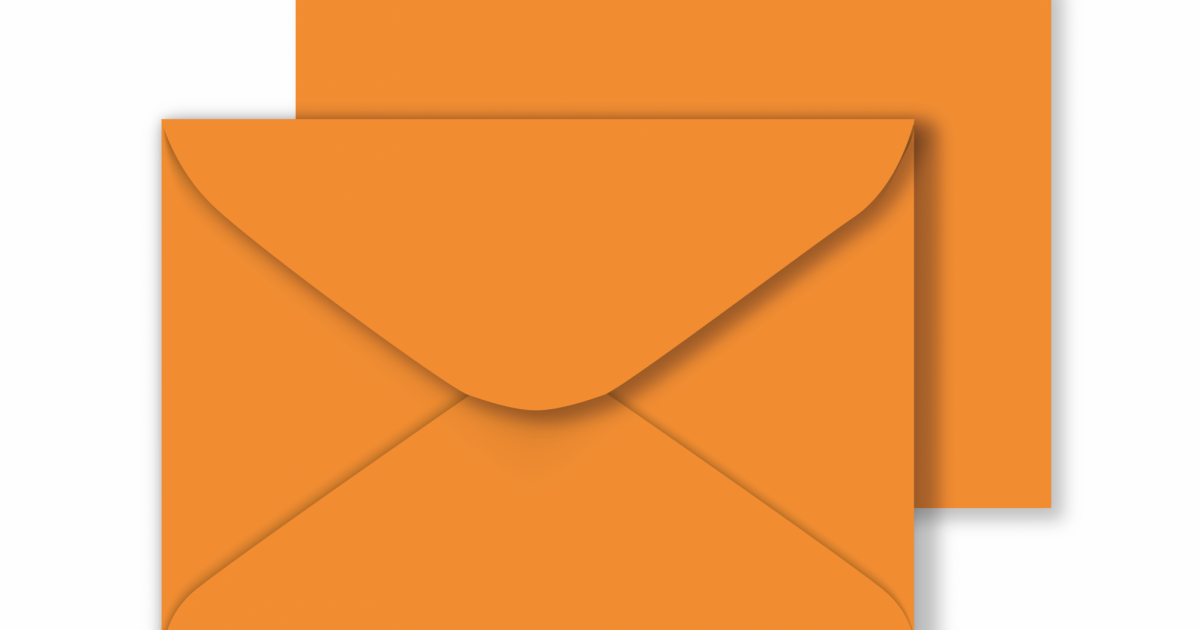 Papermill Direct | C6 Envelopes - Orange