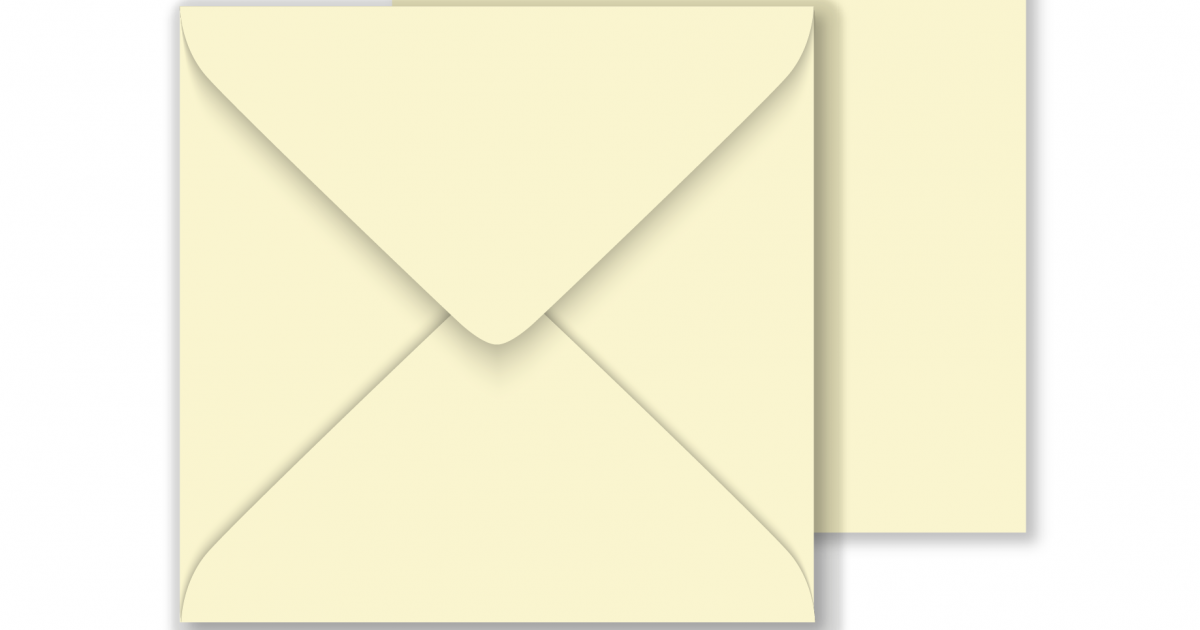 Papermill Direct | 1000 Wholesale Square Vanilla Envelopes 100gsm…