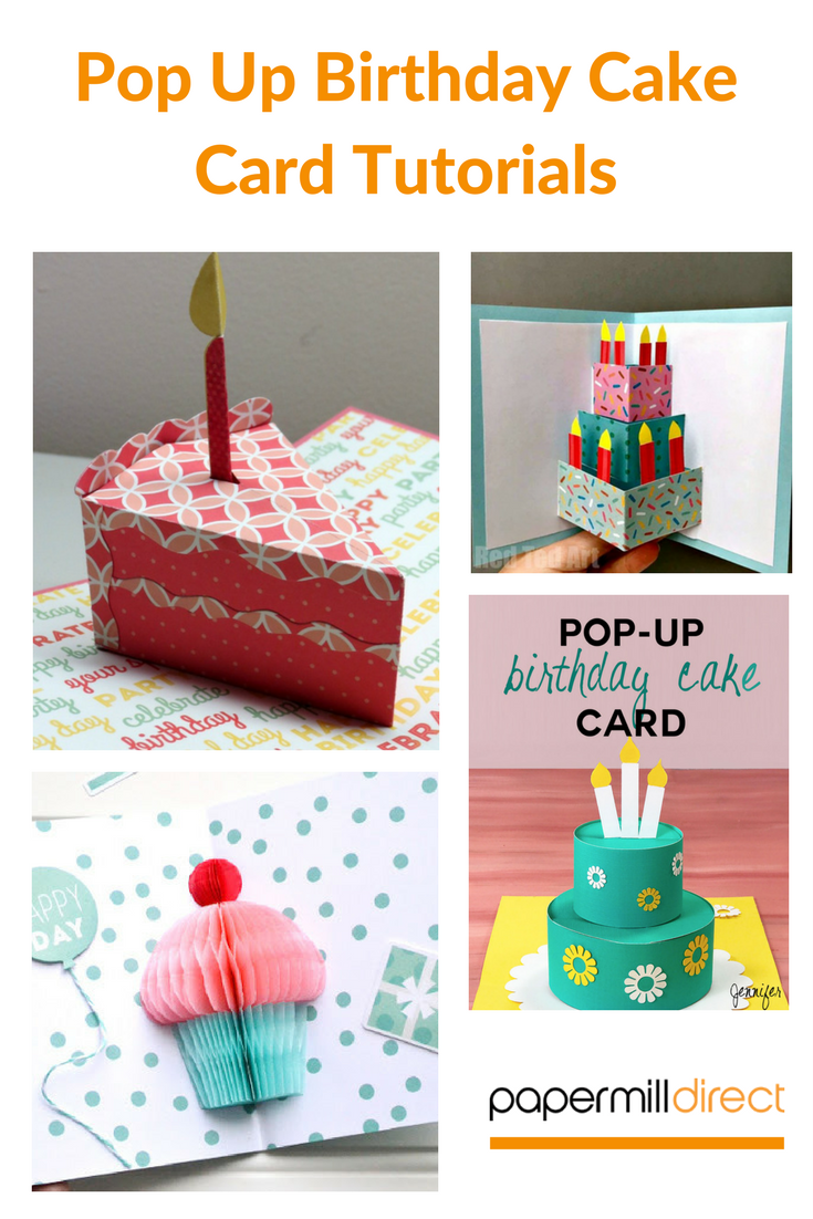 How To Make A Pop Up Cake Card How To Make A Pop Up Cake Card