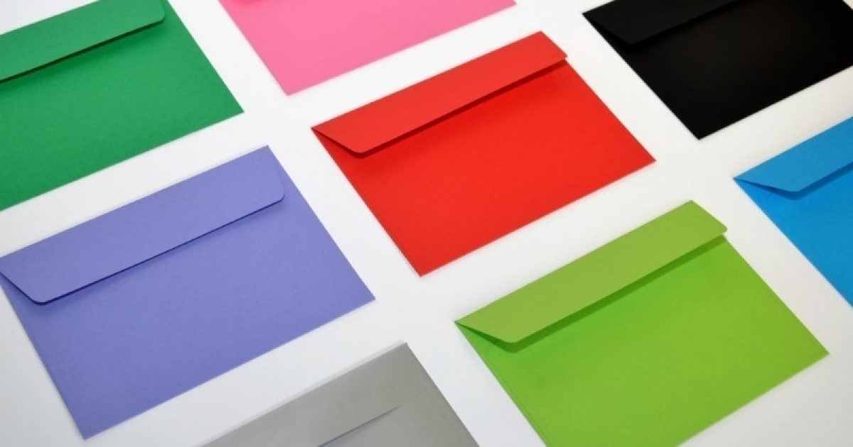 Papermill Direct | Envelope Colours: When Should You Mix It Up?