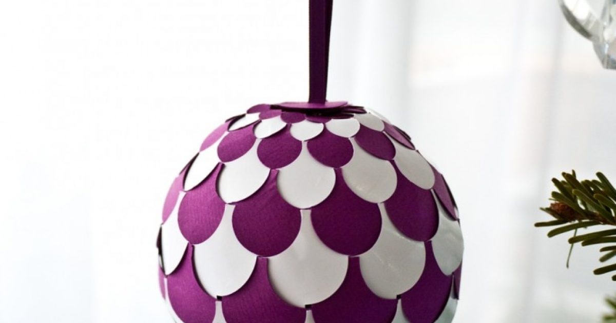 Papermill Direct | Woven Paper Bauble Tutorial