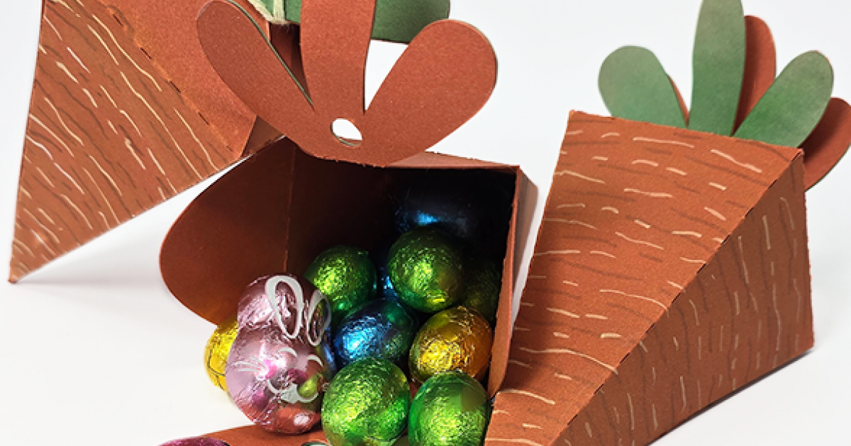 Papermill Direct | Carrot Boxes for Easter!