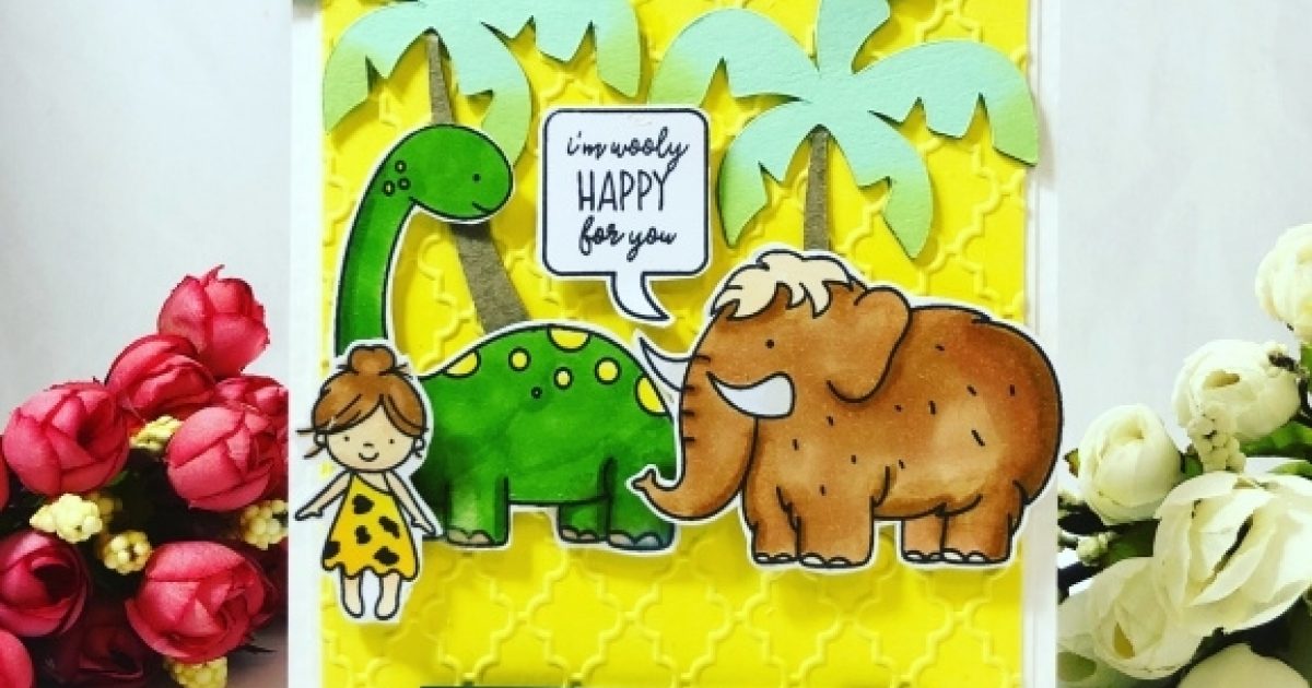 Papermill Direct | Fun Dinosaur Card