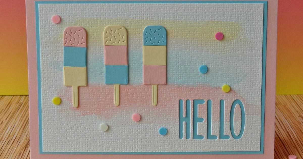 Papermill Direct | Hello Card - Step By Step