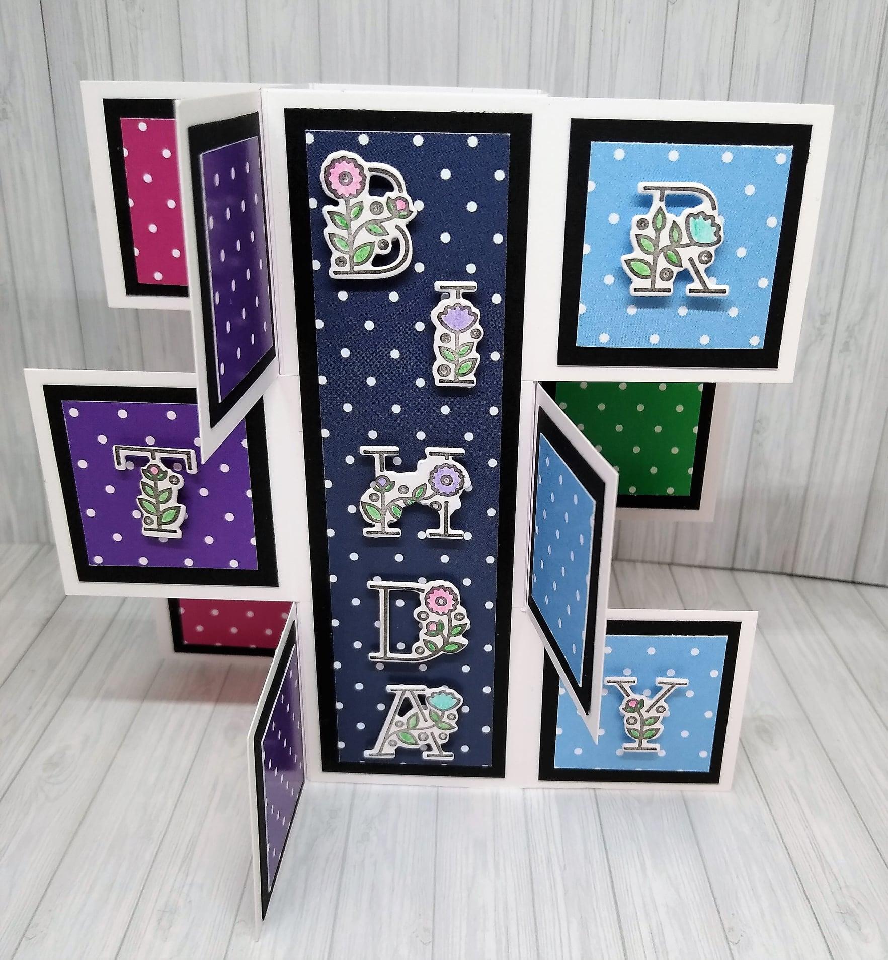 Papermill Direct | Polka Dots Patterned Card | Assorted Pack of 20