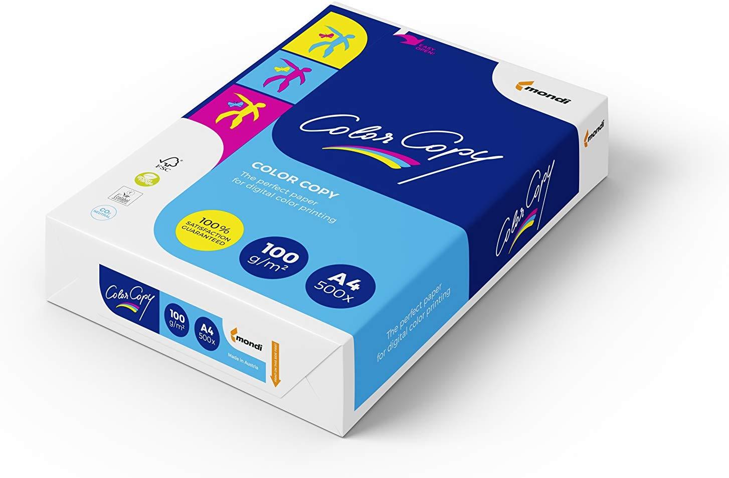 Papermill Direct | A4 (210x297mm) Mondi Color Copy Paper White 100gsm