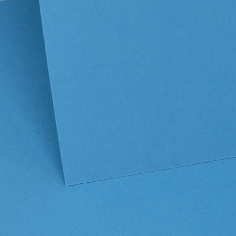 Blue Plain Card 290gsm