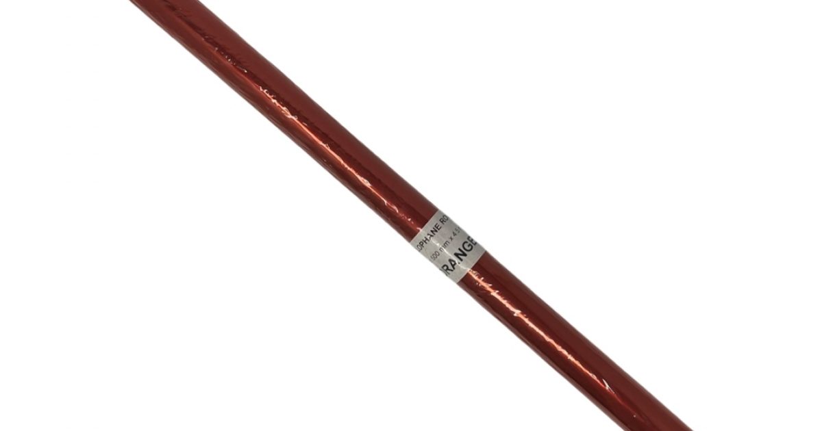 Orange Cellophane Roll 500mmx4.5M