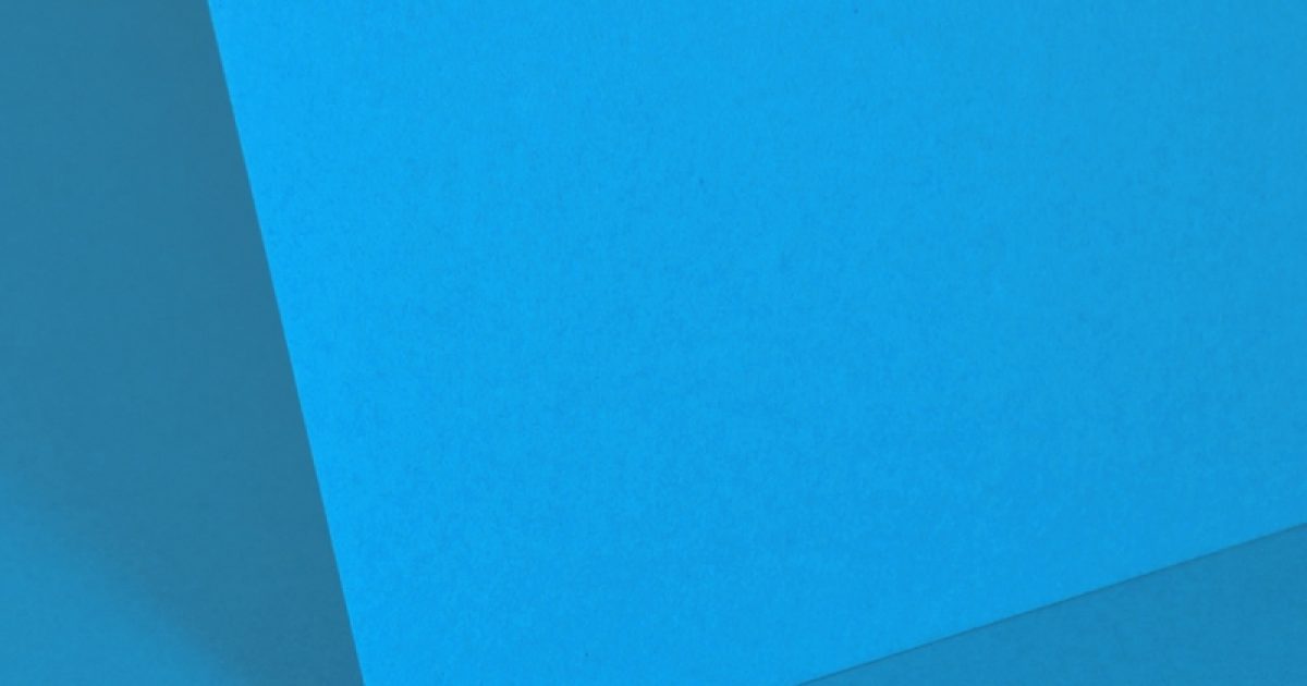 Papermill Direct | Intensive Blue Plain Card 160gsm