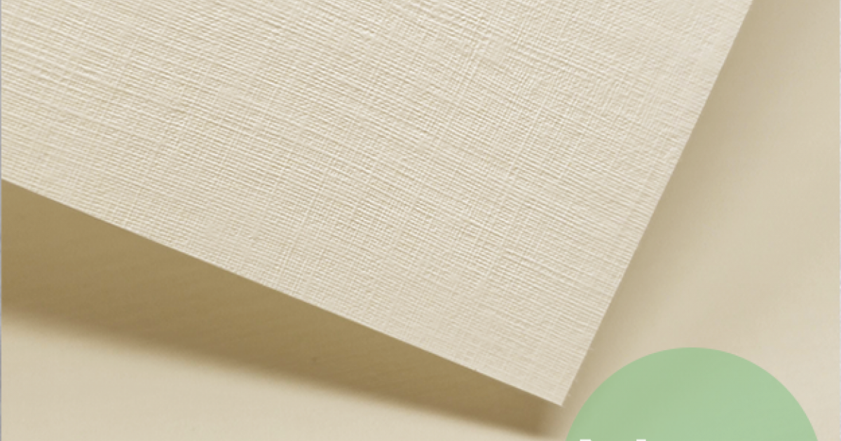Papermill Direct | New Ivory Linen Card 250gsm