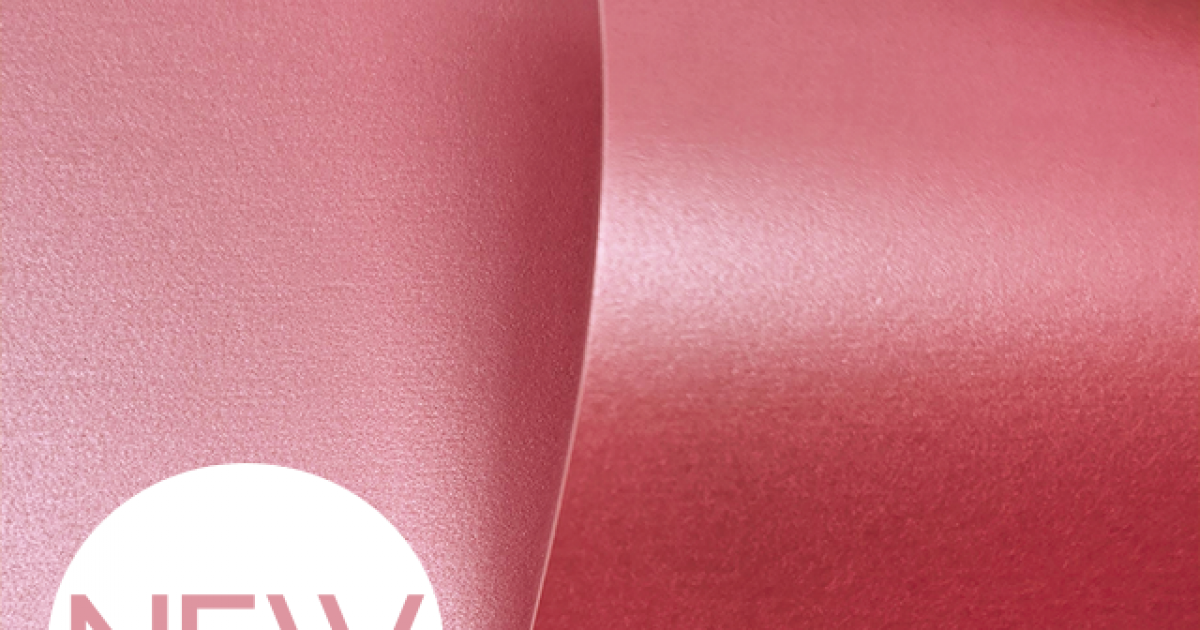 Raspberry Pink Pure Pearl Single Sided Card 300gsm