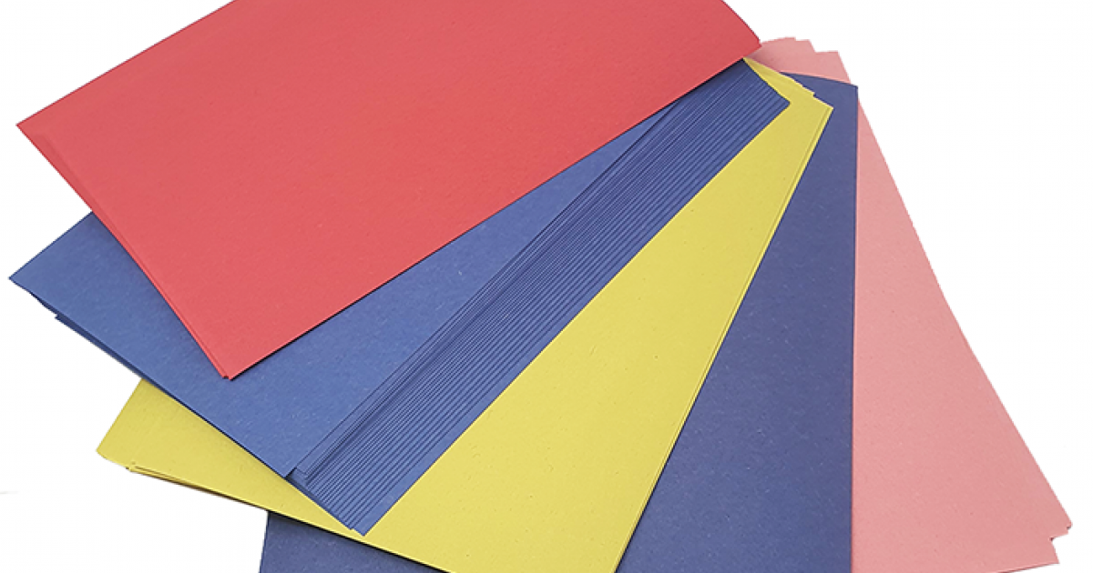 Papermill Direct | Assorted Sugar Paper Pack A5 | 125 Sheets