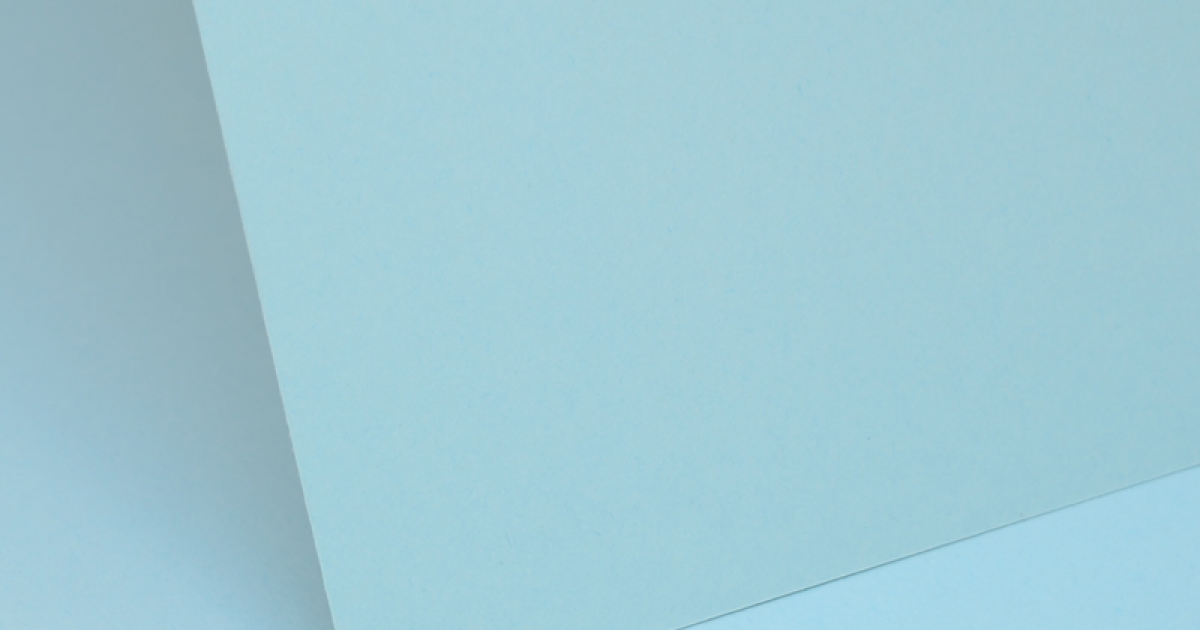 Papermill Direct | Sky Blue Plain Card 160gsm