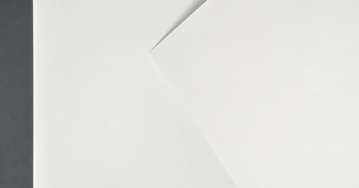 Papermill Direct | Bianco Artico Nettuno Linen Effect Card 280gsm