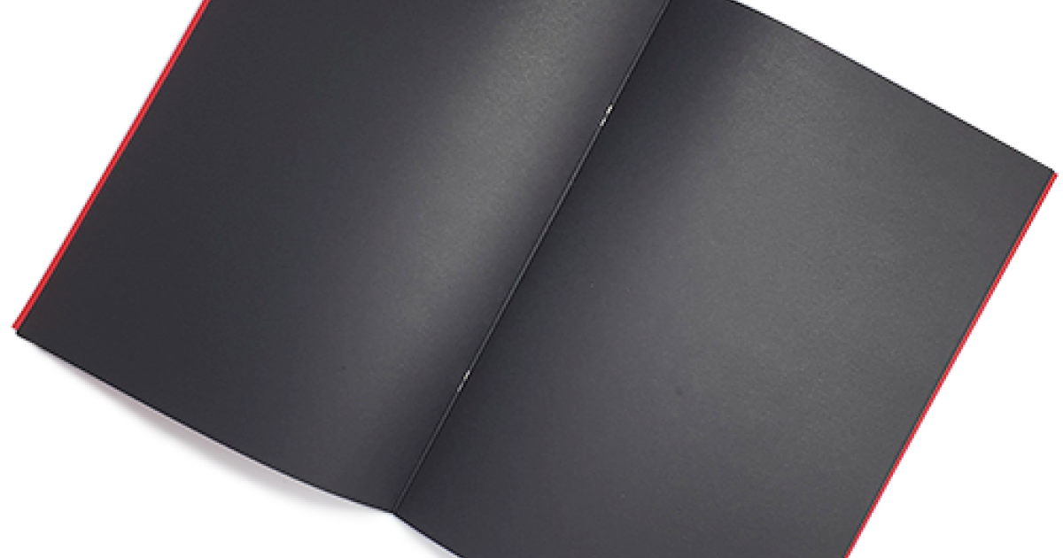 A4 Black Page Scrap Book