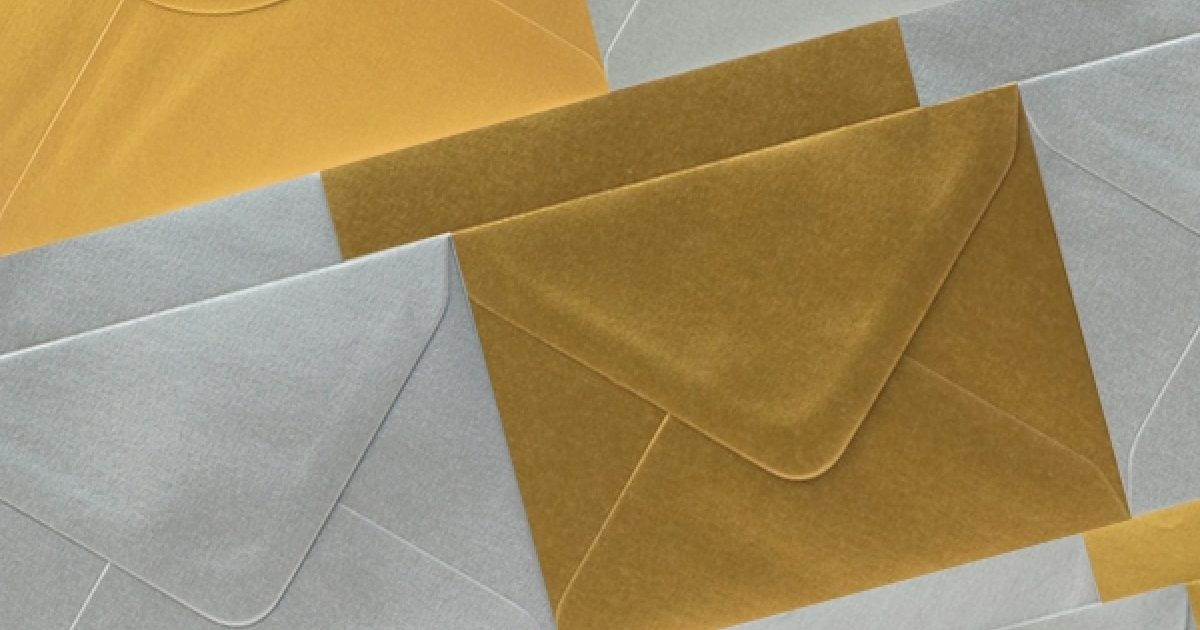 Metallic Envelopes | Exceptional Quality Envelopes in Metallic