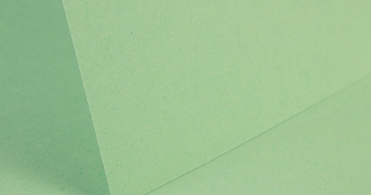 Papermill Direct | Spring Green Plain Card 240gsm