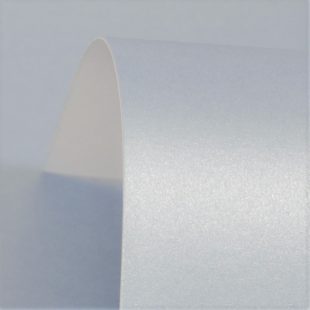 Powder Blue Pure Pearl Card Blanks One Sided 300gsm