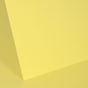 Pastel Canary Plain Card 160gsm