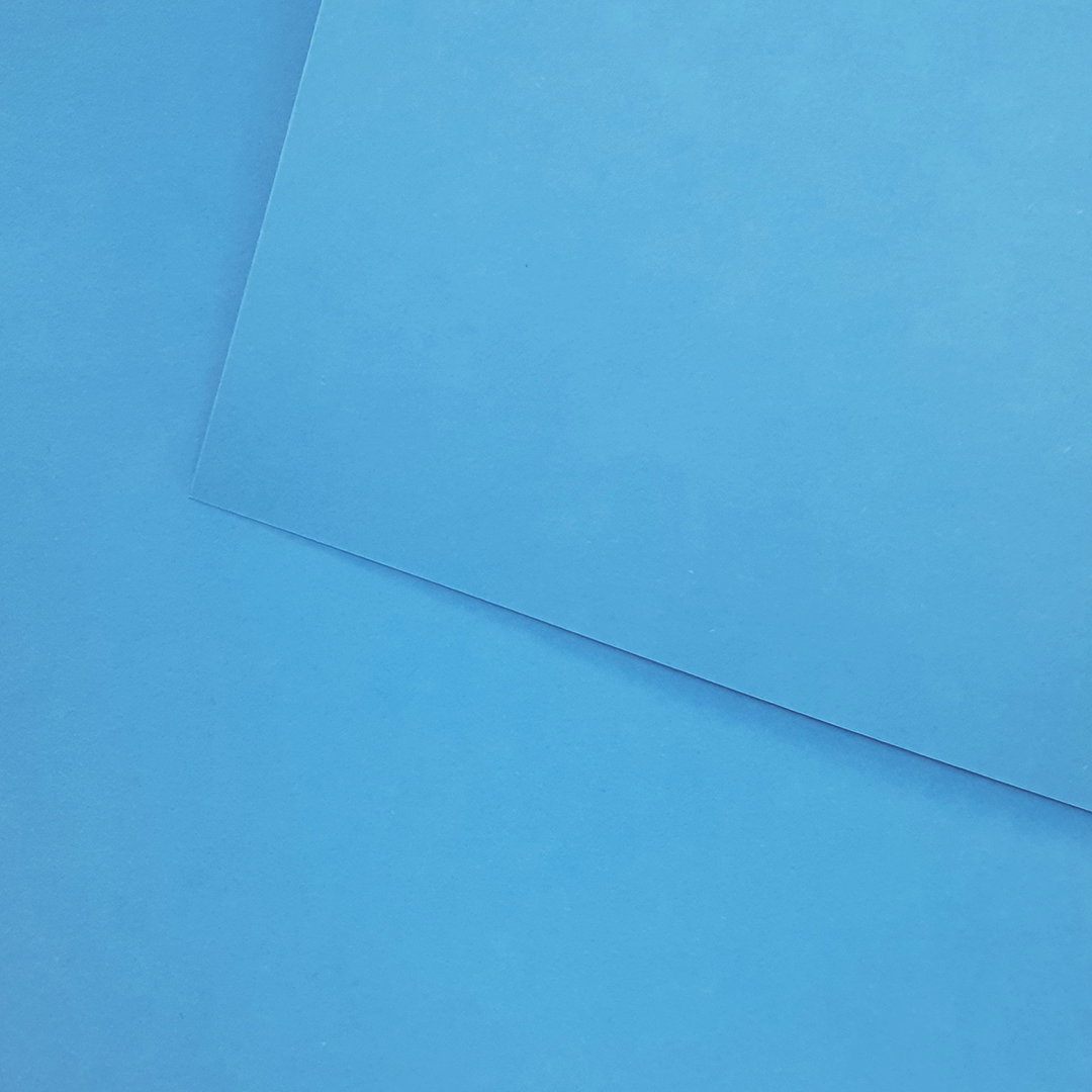 Deep Blue Plain Card 580gsm