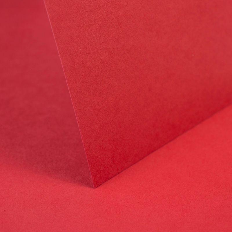 Christmas Red Card Blanks Double Sided 240gsm