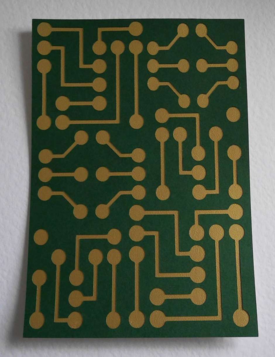 Retro Computer Card