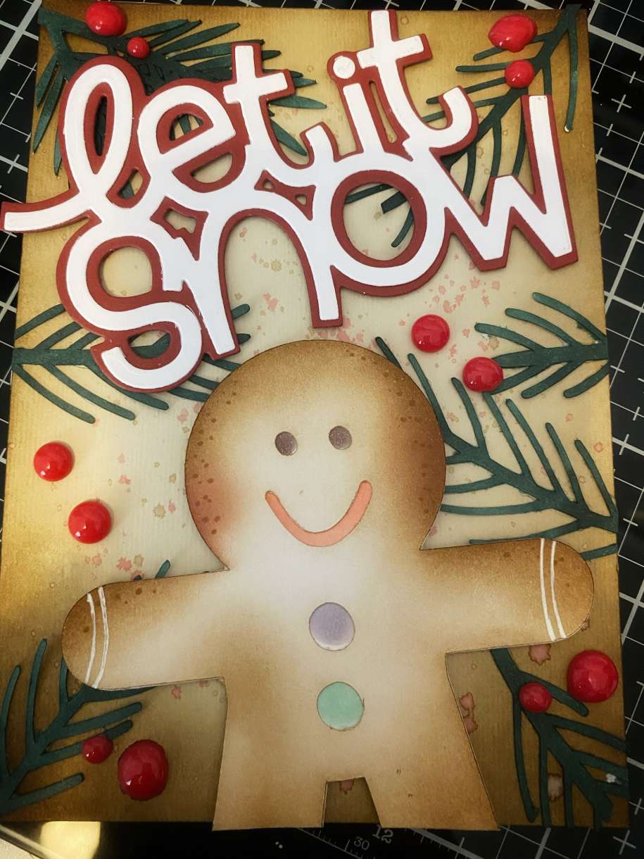 Gingerbread Man Card