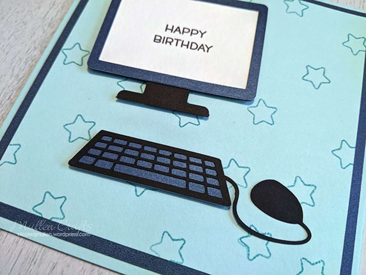 Computer Birthday Card