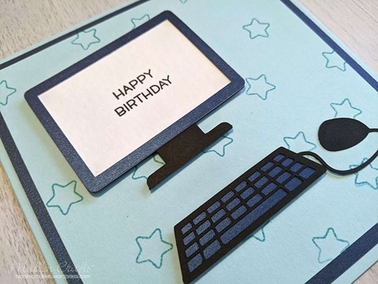 Computer Birthday Card