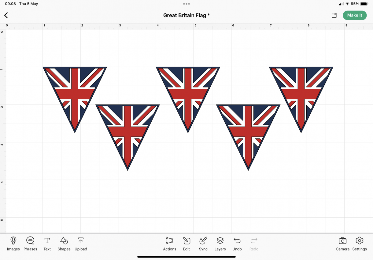 Queen Elizabeth II Platinum Jubilee Celebration Card