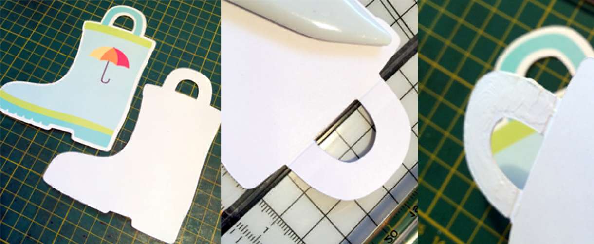 How to Make Shaped Cards the Easy Way