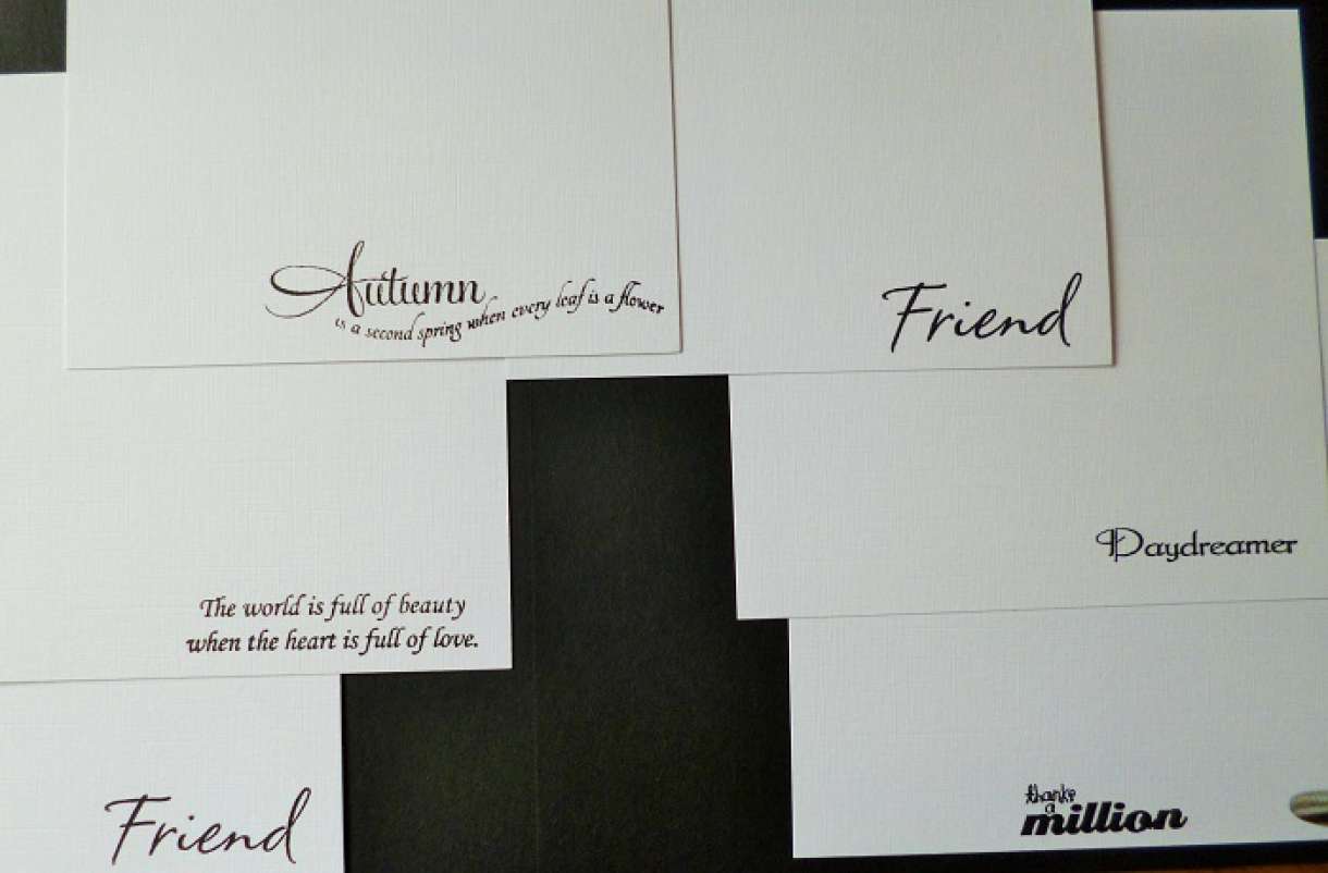 Quick & Easy ‘Batch card-making’ by Barbara Daines.