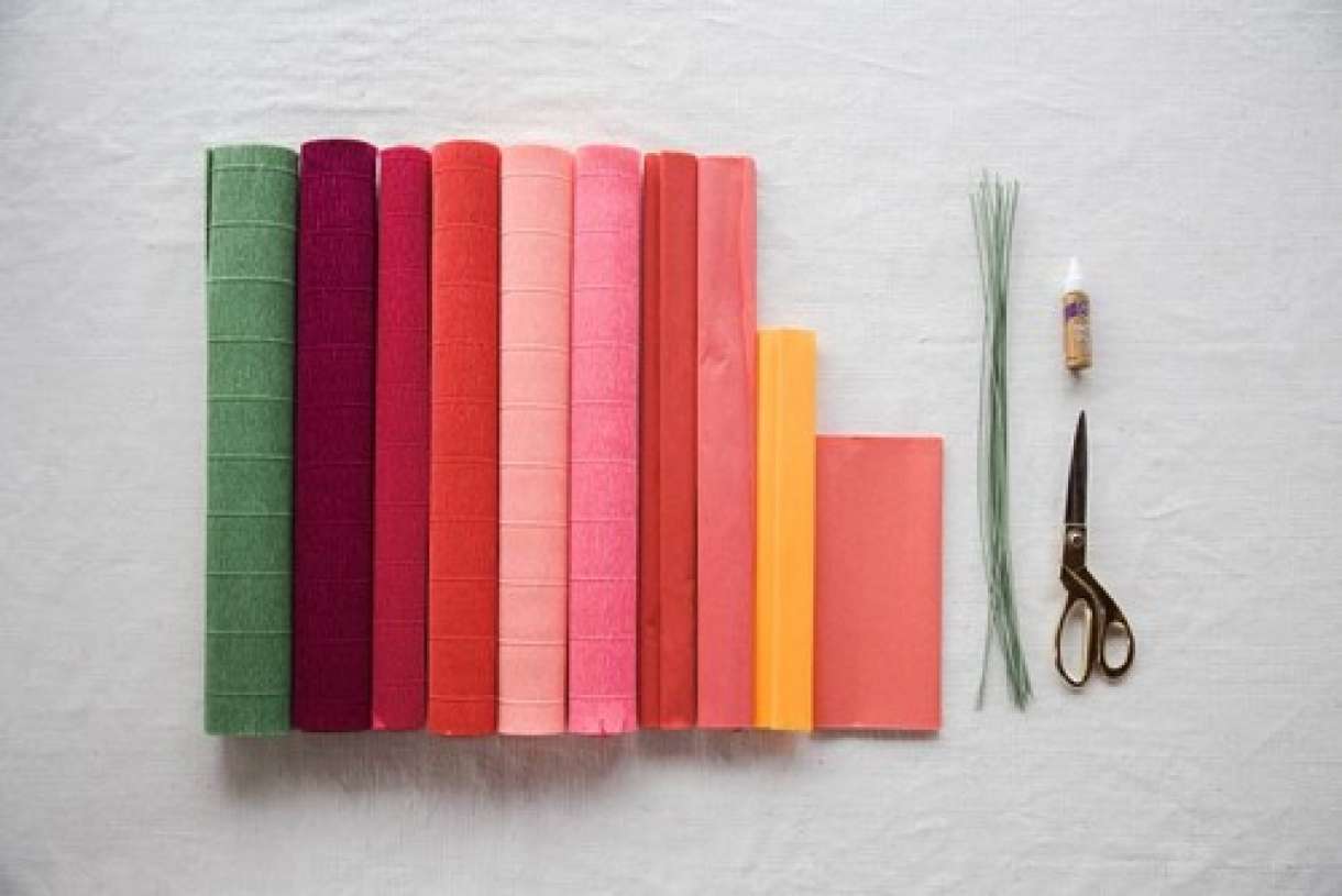 Paper Flowers - Make a Peony