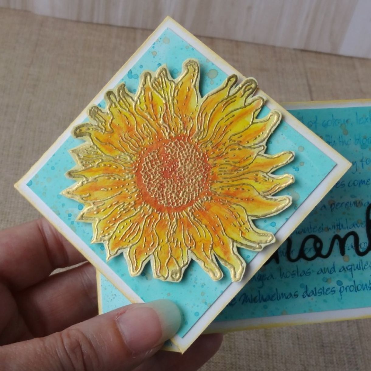 Twist Turn Card - Step By Step Tutorial