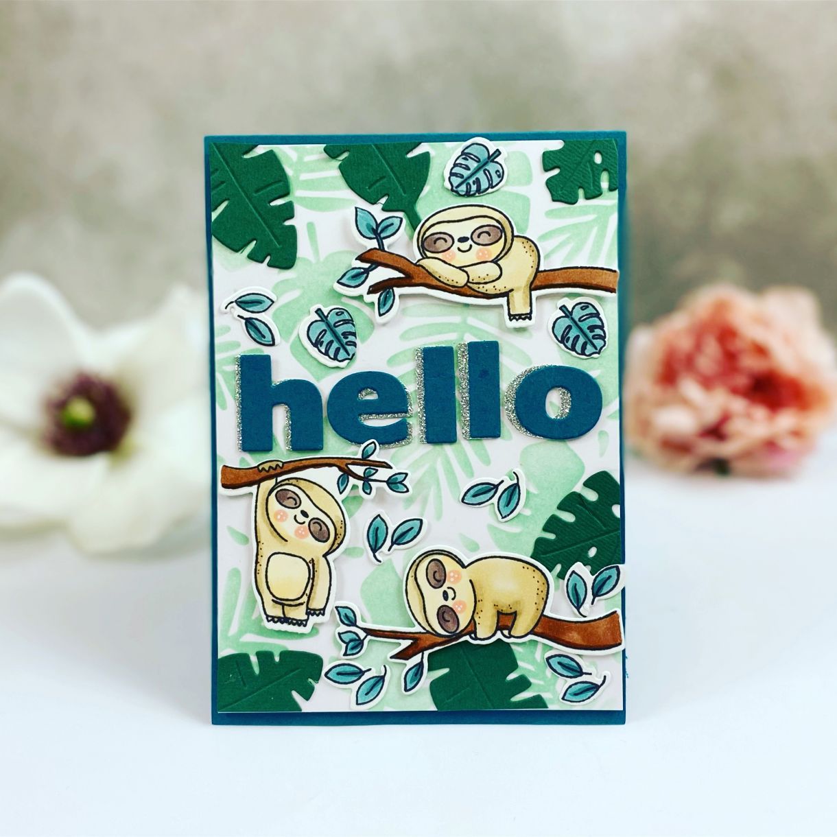 Adorable Sloth Card