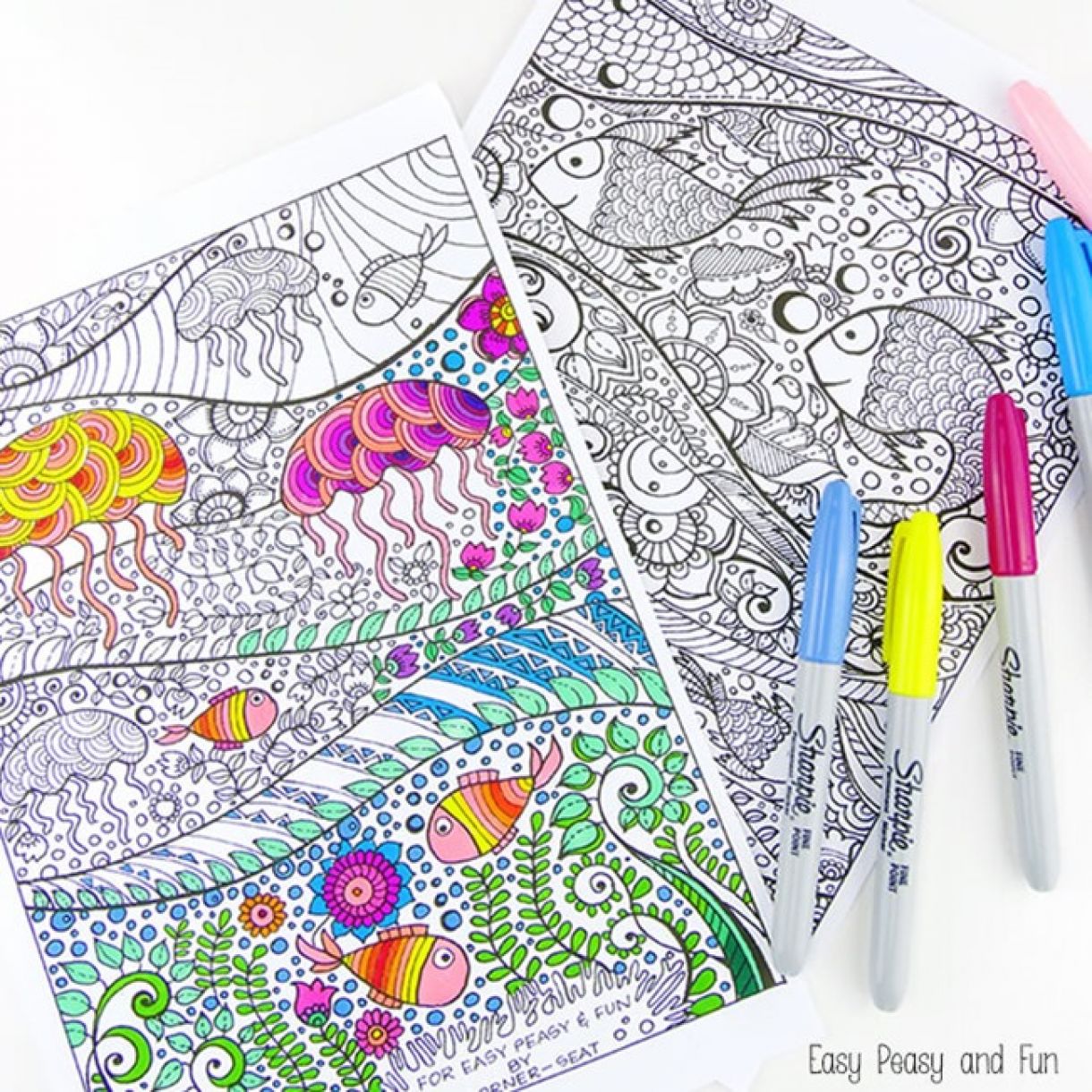 Adult Fun Coloring Pages