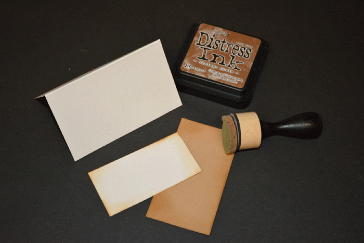 Rustic Place Cards For The Christmas Table