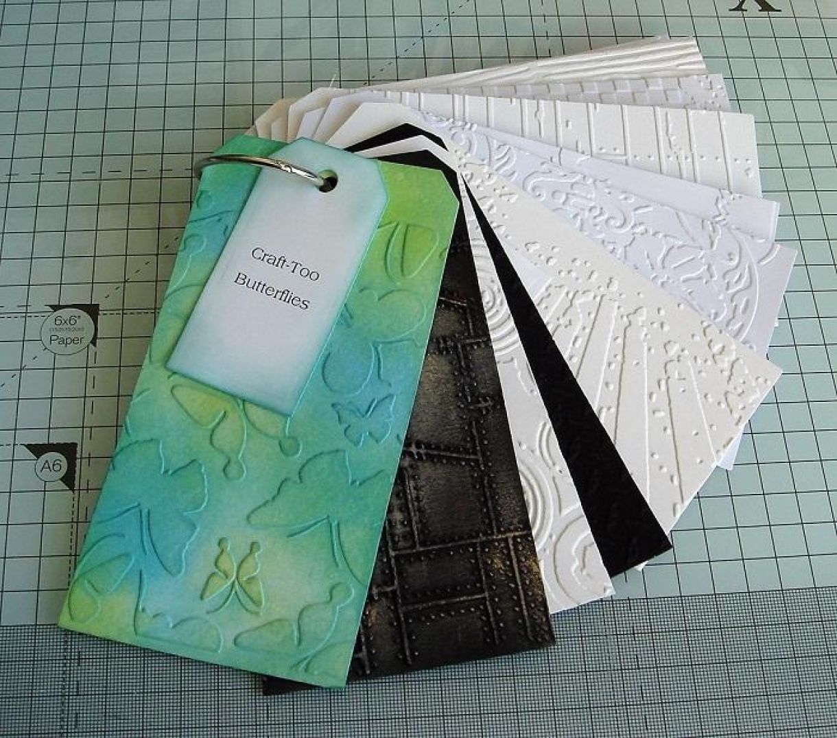 Organising Embossing Folder Designs and Techniques