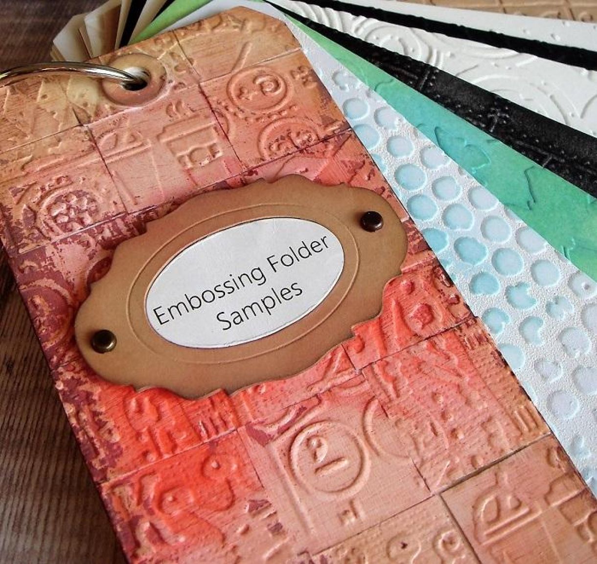 Organising Embossing Folder Designs and Techniques